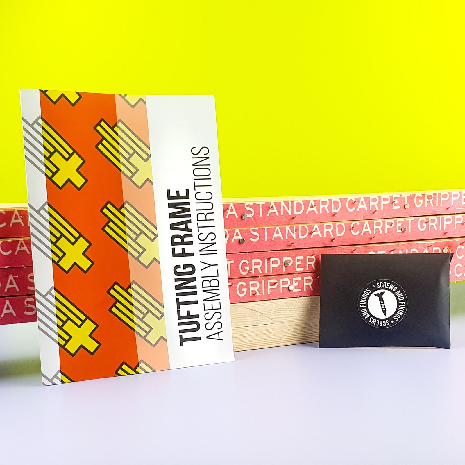 Rug Tufting Starter Kit | AK-I Machine, Frame, Fabric | Tuftbox UK