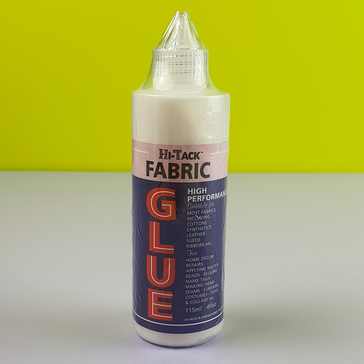 Hi-Tack™ Fabric Glue 115ml | Clear Textile Adhesive | Tuftbox UK