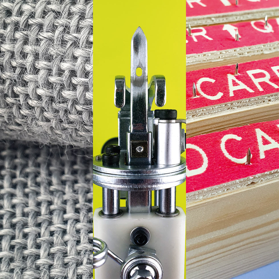 Rug Tufting Starter Kit | AK-I Machine, Frame, Fabric | Tuftbox UK