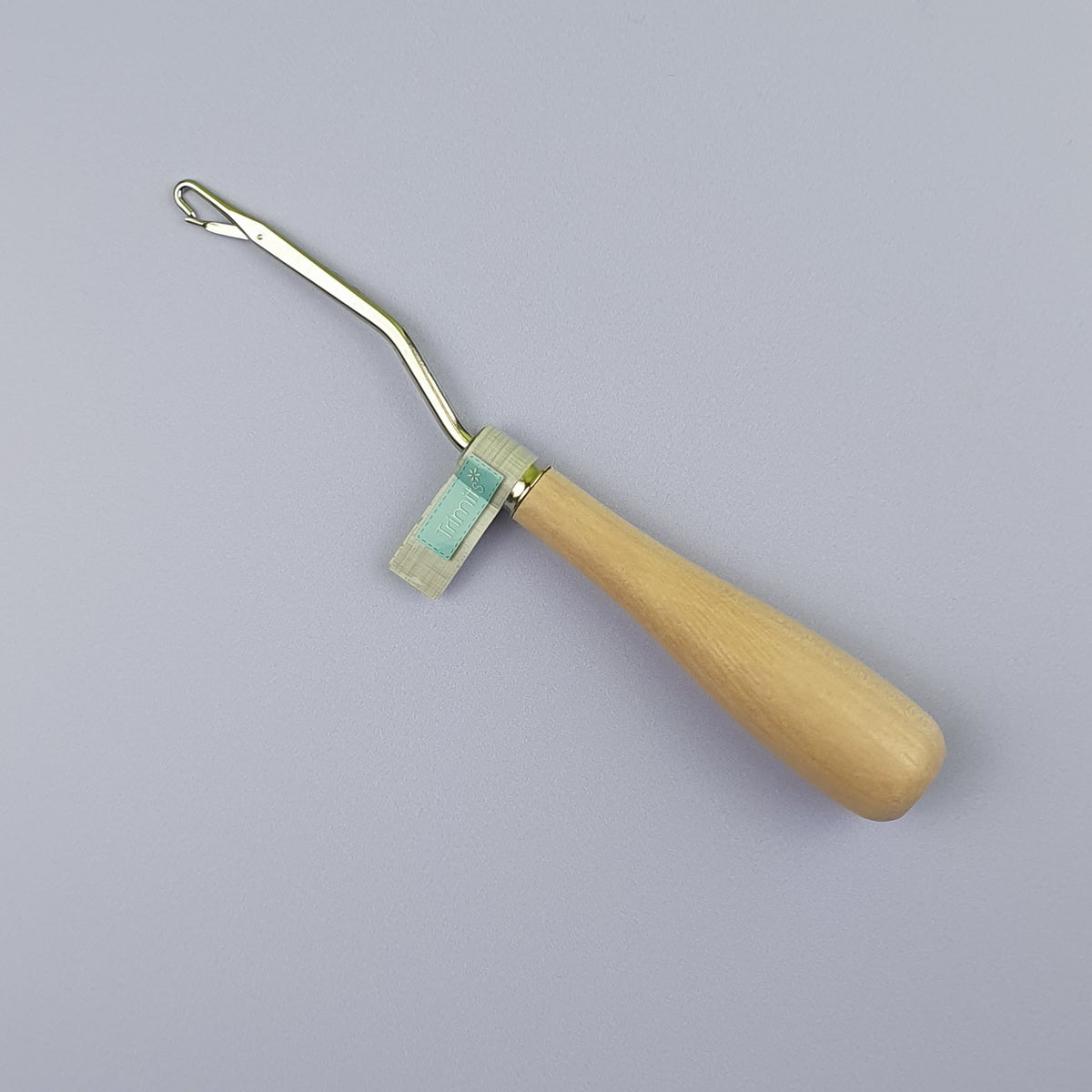 Trimits Wooden Latch Hook | Hooking Tool for 3 HPI Canvas | Tuftbox UK