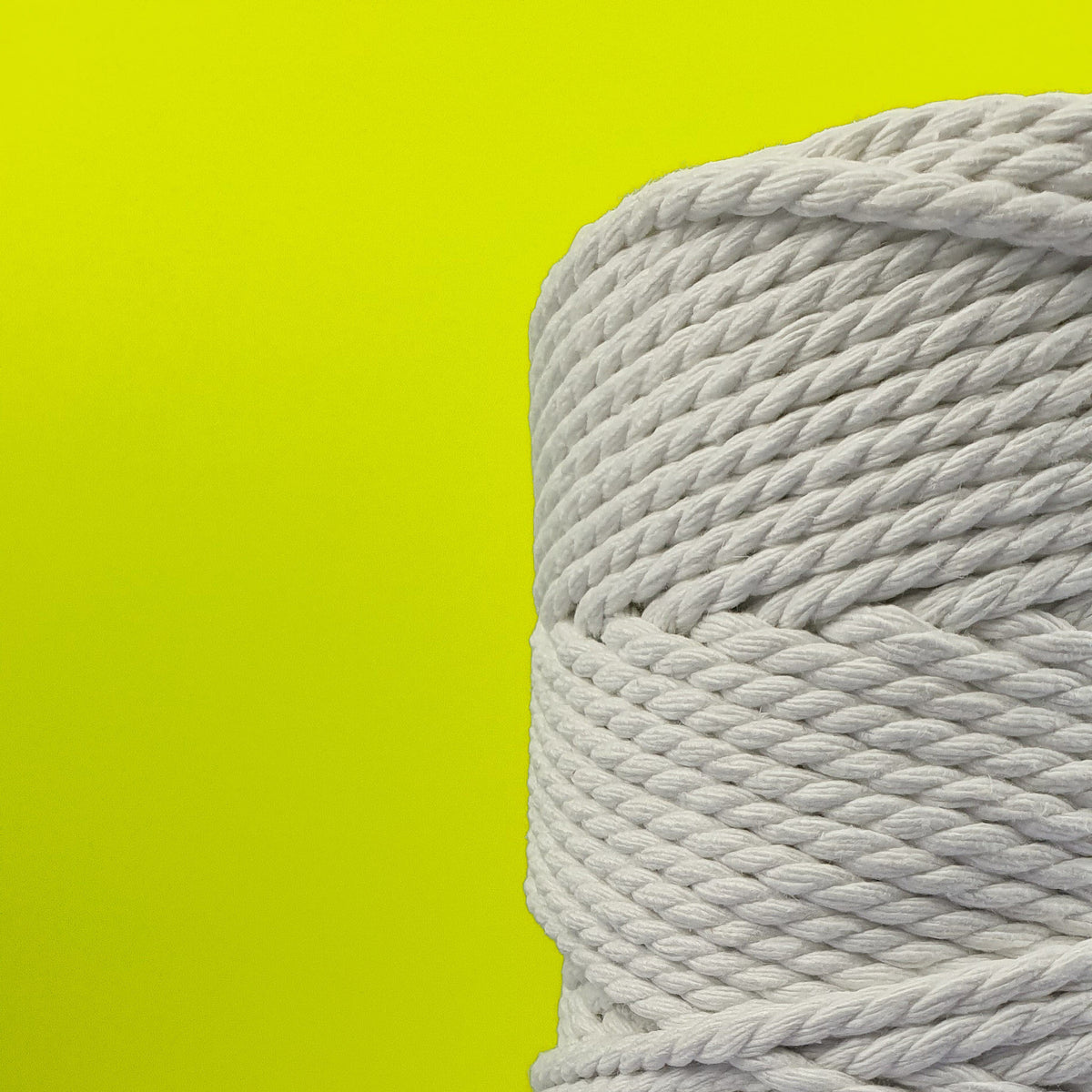 White Cotton Cord | Rug Binding and Edge Whipping | Tuftbox UK